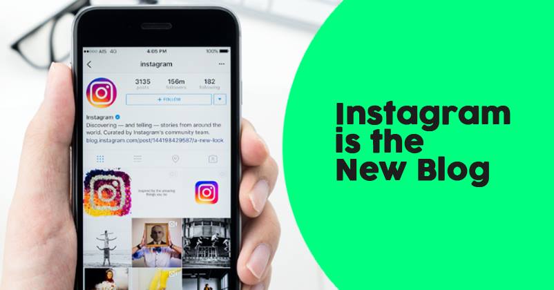 5 Reasons Instagram is the New Blog - Marketing Mind