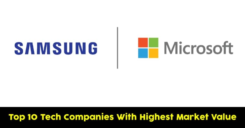 Top 10 Tech Companies With Highest Market Value In The World ...