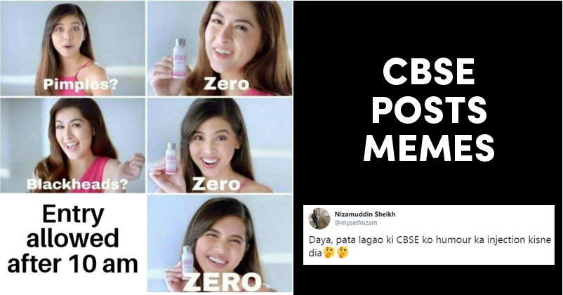 CBSE Wins Hearts For Using Memes To Beat Exam Stress — Marketing Mind