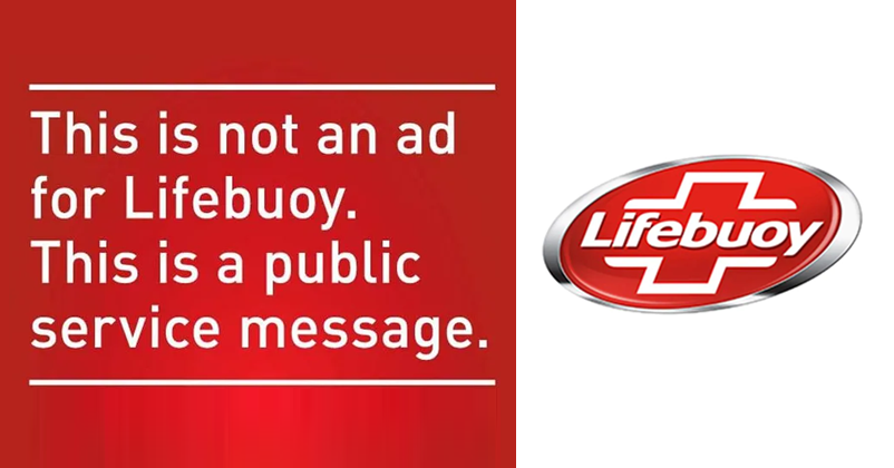 Lifebuoy Print Advertisement