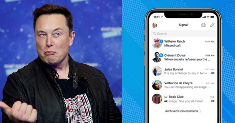 With The New Found Fame of Signal, Elon Musk Likely To 'Donate ...