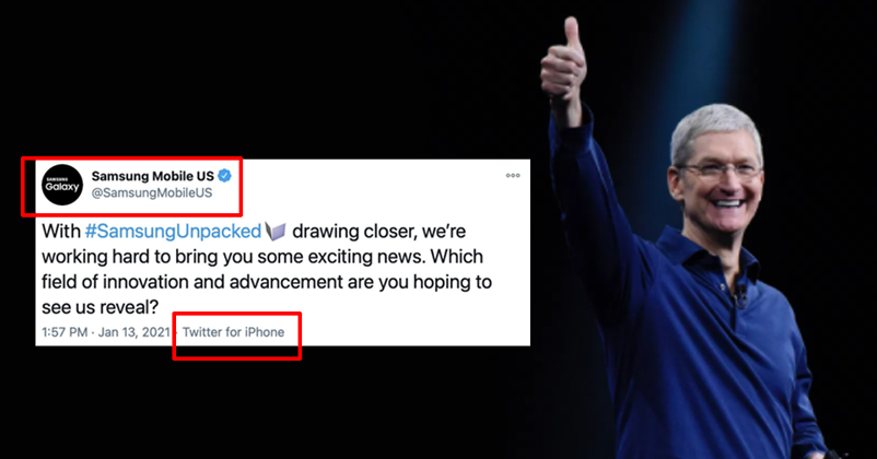 Samsung Gets Trolled For Tweeting About New Launches With An iPhone ...