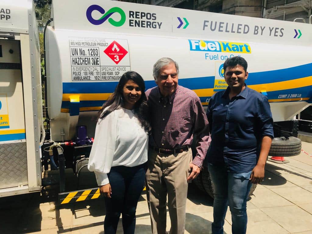 Ratan Tata Backed Couplepreneurs' Idea, Repos Energy All Set To Get Big ...