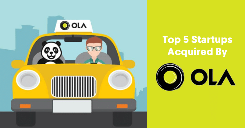 Top 5 Startups Acquired By Ola In Past Decade — Marketing Mind