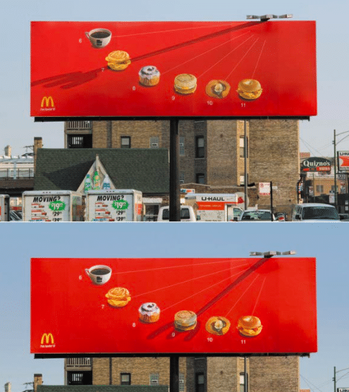 10 Creative Billboard Campaigns From McDonald's - Marketing Mind
