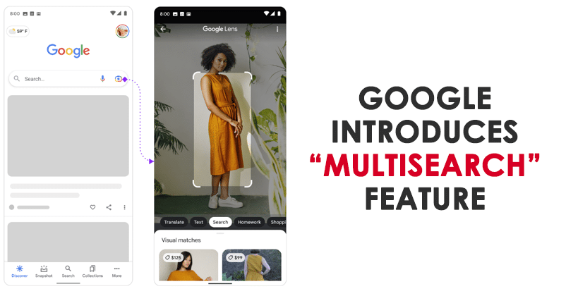 Google Introduces 'Multisearch' Feature That Lets You Use Text & Image ...