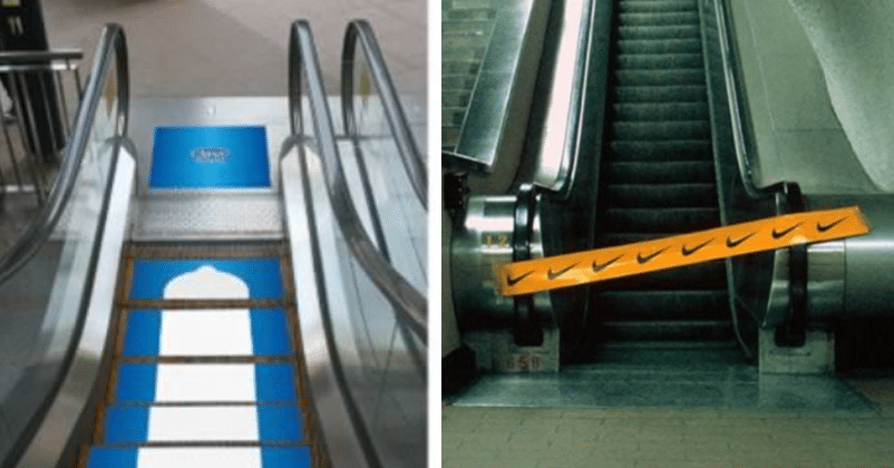 10 Most Creative Staircase & Escalator Ads - Marketing Mind