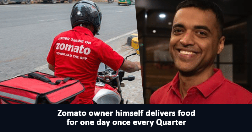 Naukri.com Owner Reveals That Zomato Founder Delivers Orders Once In 3 ...