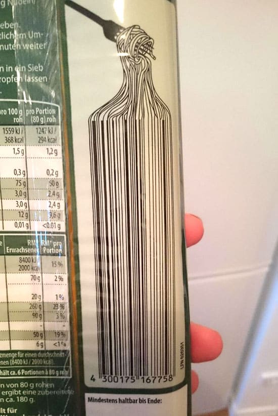 15 Most Innovative Barcode Designs - Marketing Mind